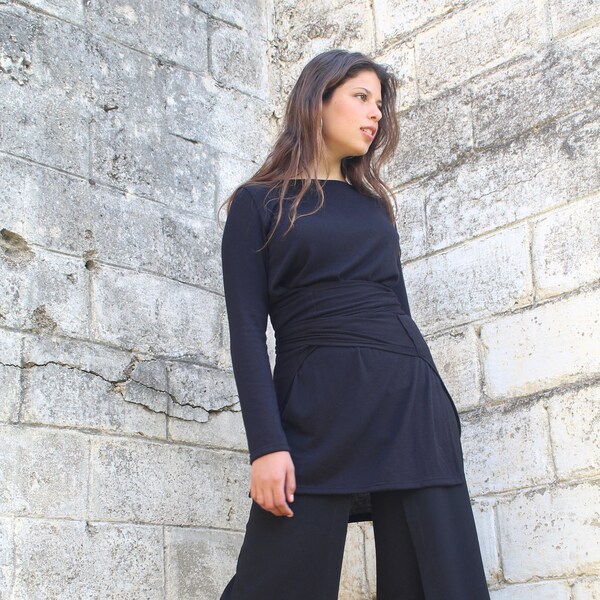 Long Tunic Top - Etsy