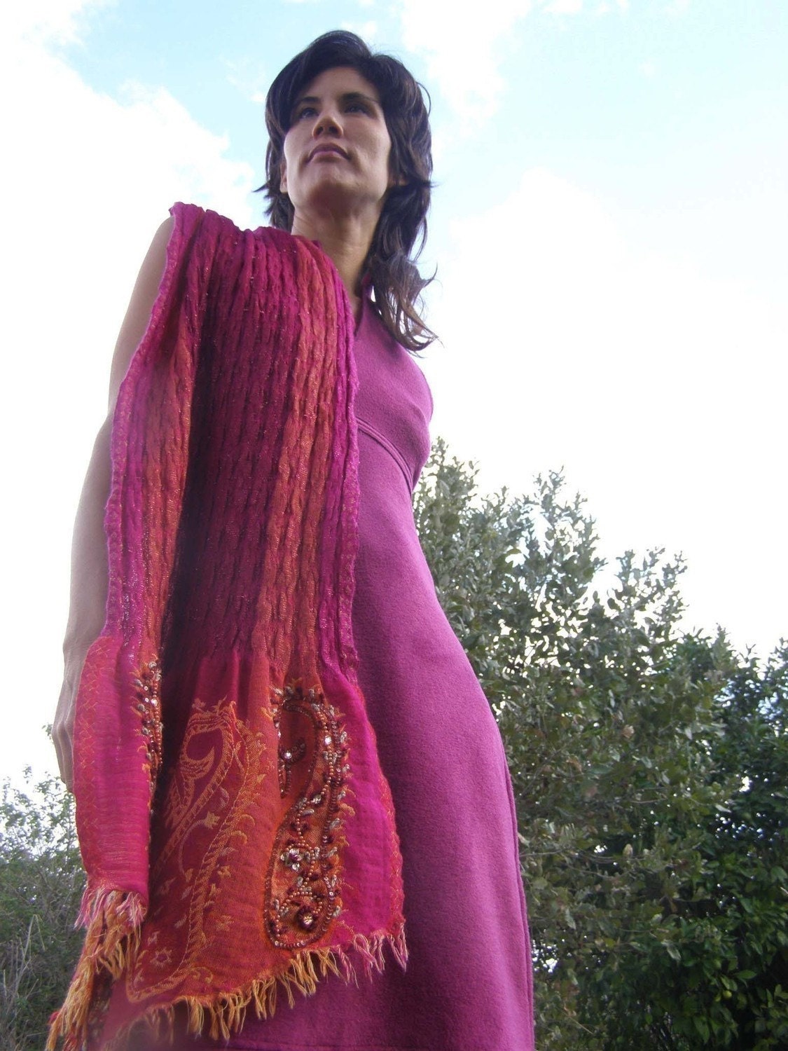 Fleece ASIAN Tunic-women's Cozy Sweater-empire Cut Tunic - Etsy UK