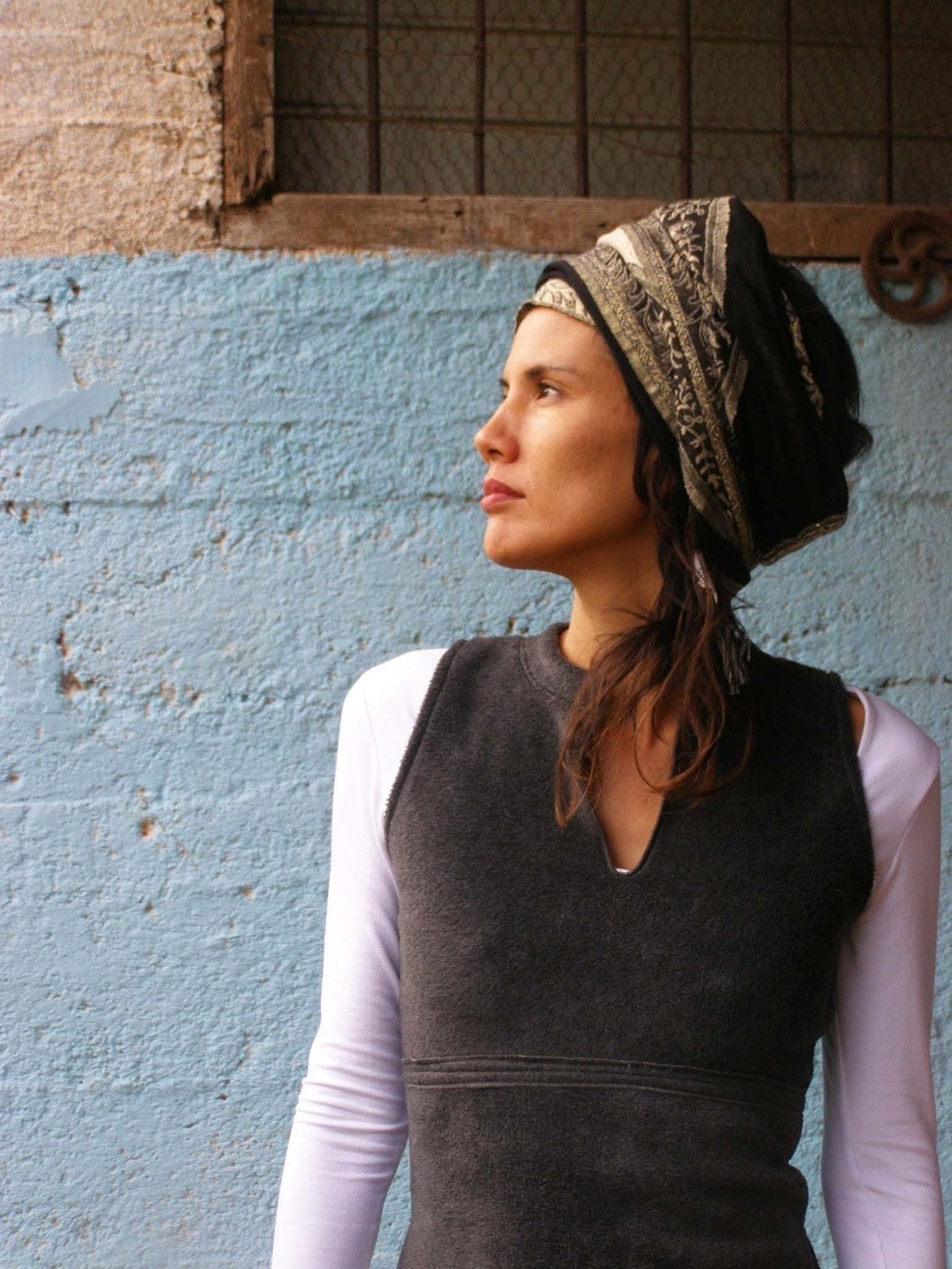 Fleece ASIAN Tunic-women's Cozy Sweater-empire Cut Tunic - Etsy UK