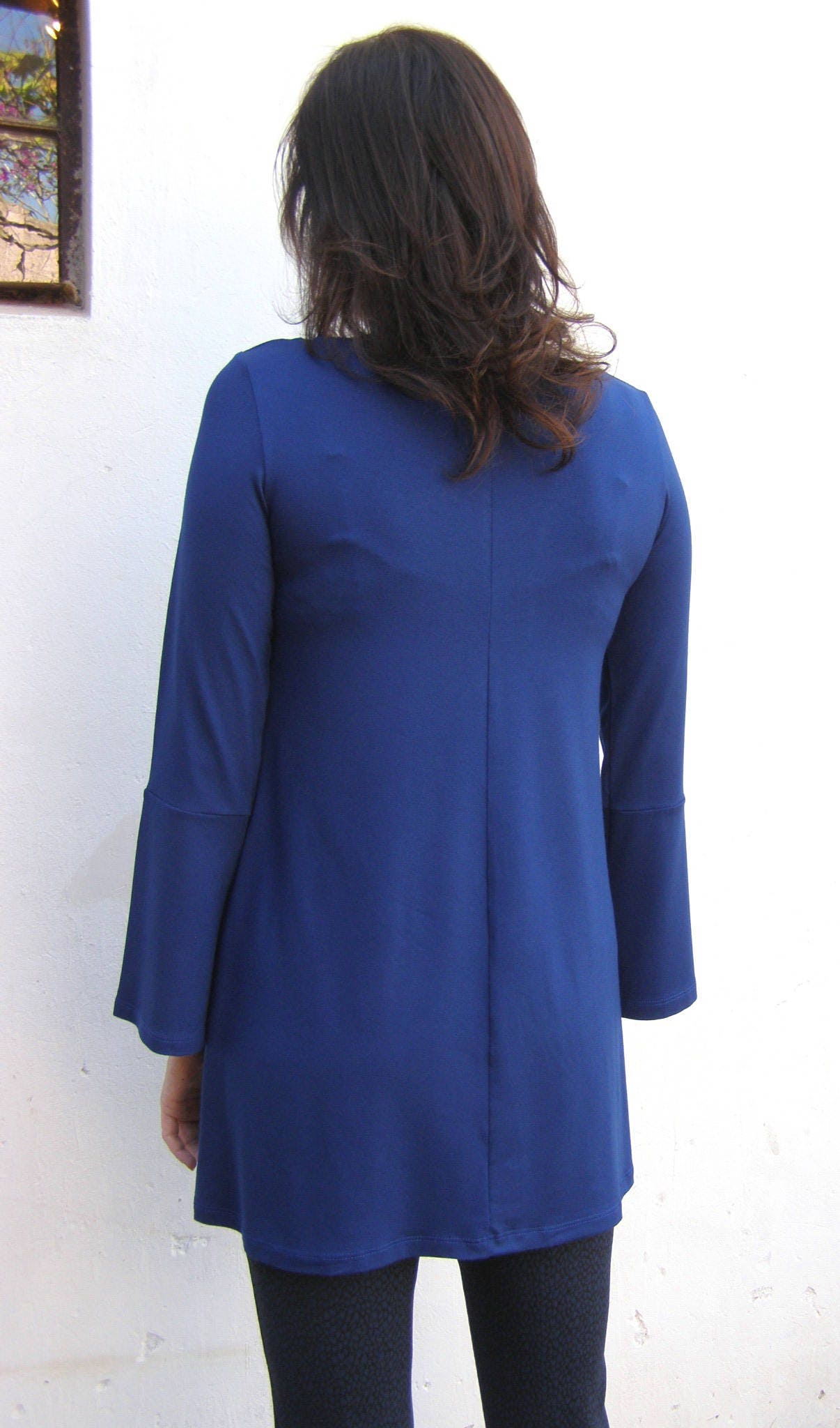 Women's Long Tunic Topswinter Formal Blouse for Women | Etsy