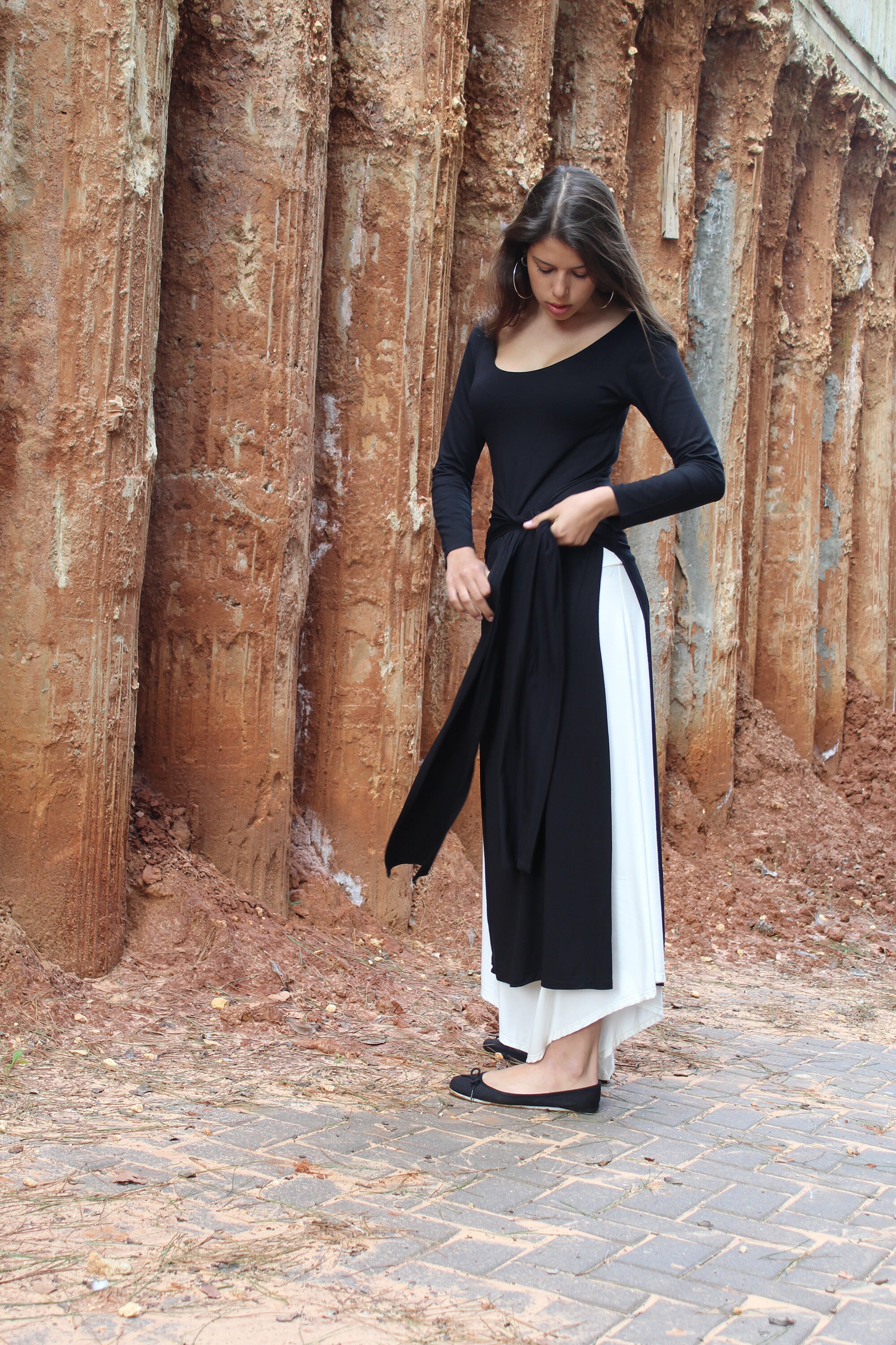 Spring Black Tunic Dress Convertible Wrap Lycra Tunic Dress | Etsy