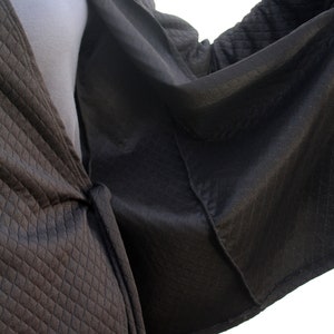 Black Wrap Top, Chinese Top, Casual Flattering Basic Jacket - Etsy