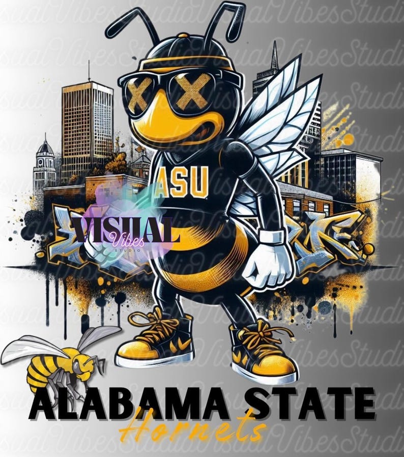 ASU Hornets PNG: Alabama State HBCU Hornets (digital Download) - Etsy