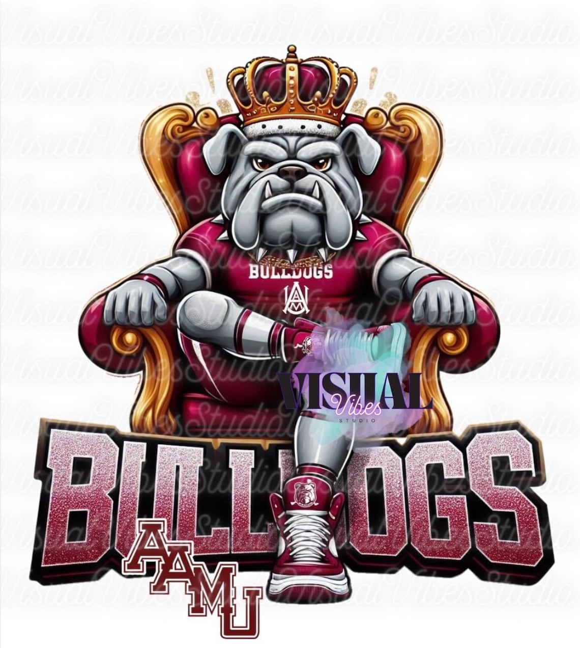 Alabama A&M Bulldogs PNG: AAMU Digital Download - Etsy