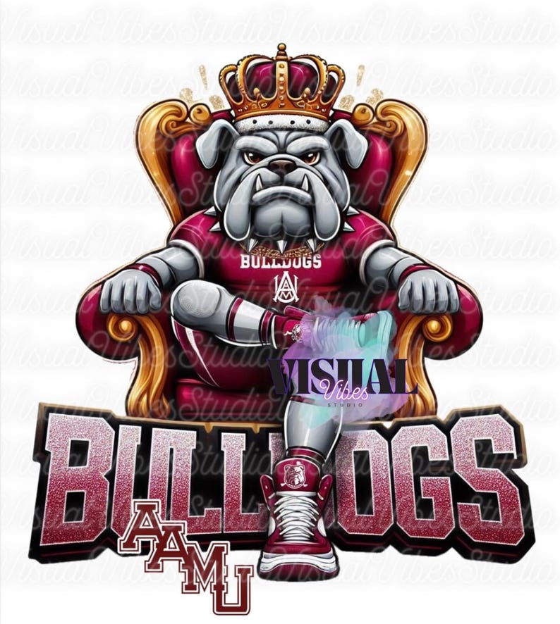 Alabama A&M Bulldogs PNG: AAMU Digital Download - Etsy