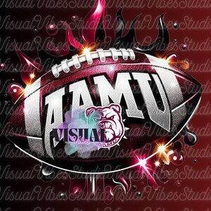 AAMU Football PNG - Etsy