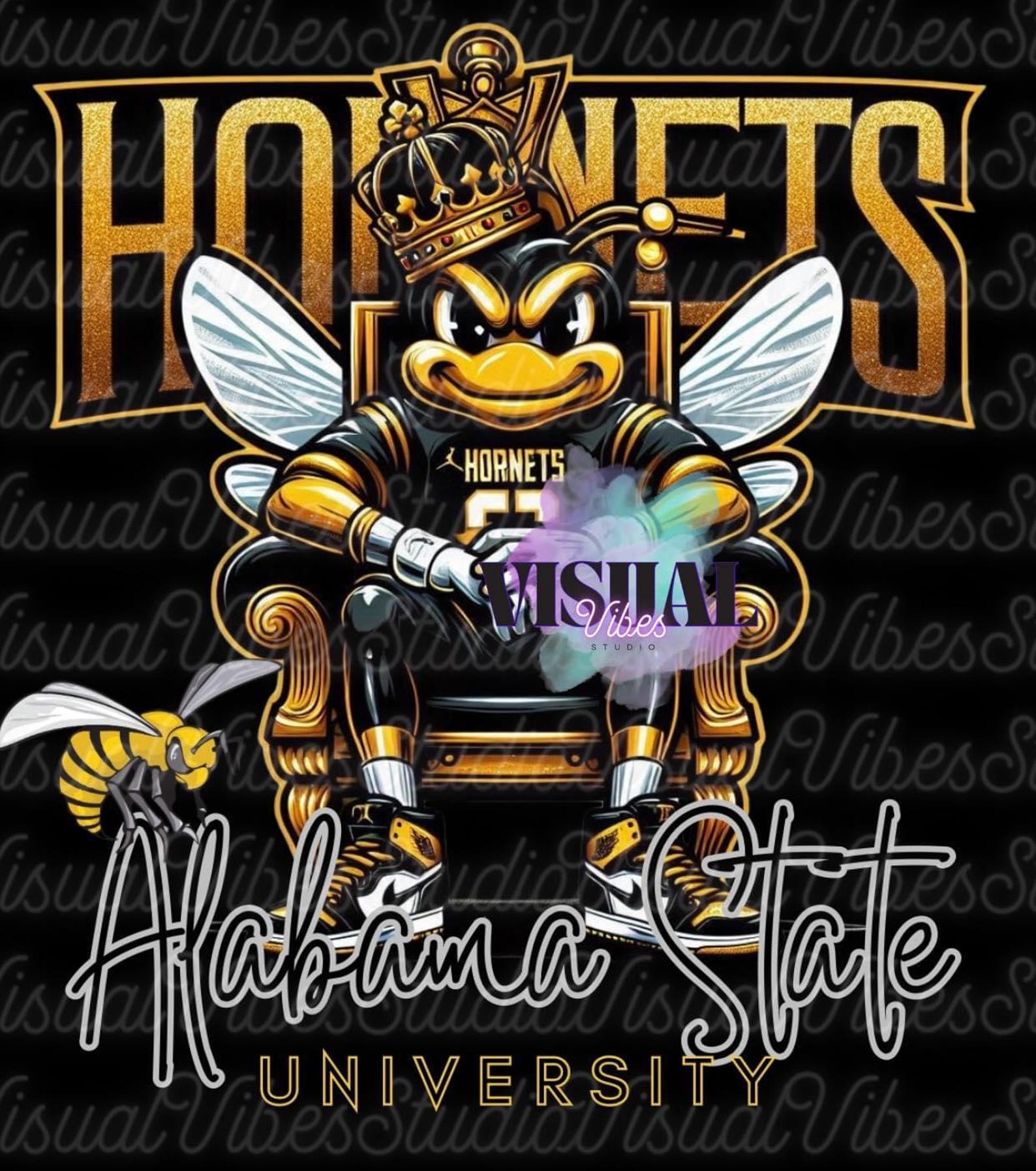 Alabama State University Hornets PNG (digital Download) - Etsy