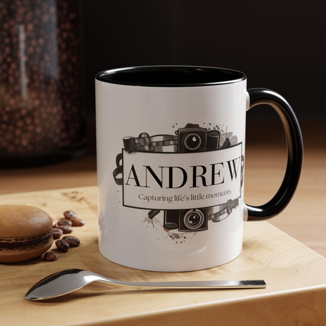 Funny Coffee Mug With Name Andrew, Personalised Custom Mug, Perfect ...