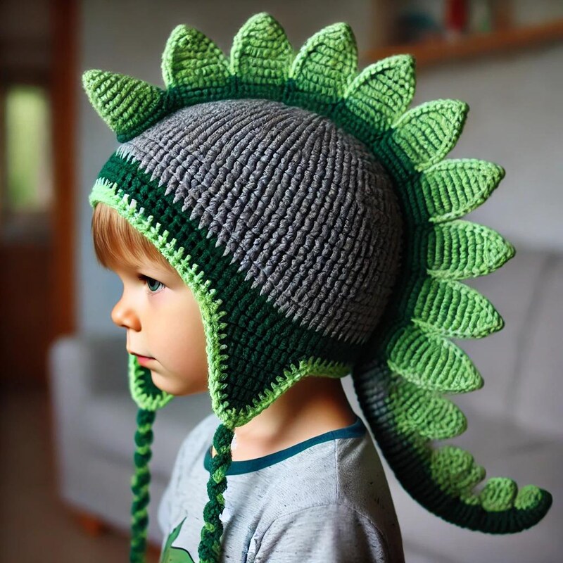Dinosaur Hat - Etsy
