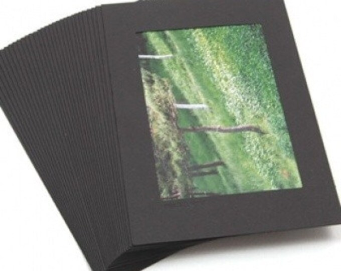 Simple Black Paper Photo Frame Package 30EA - Etsy