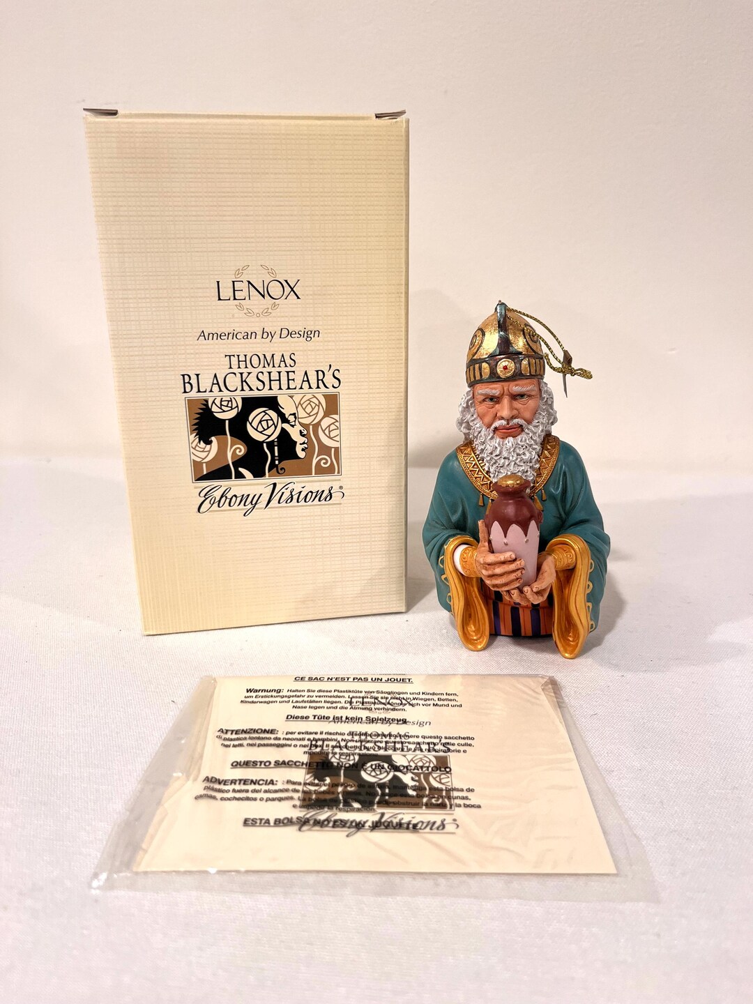 Lenox Thomas Blackshear Ebony Visions 2011 the Wise Man With Myrrh ...