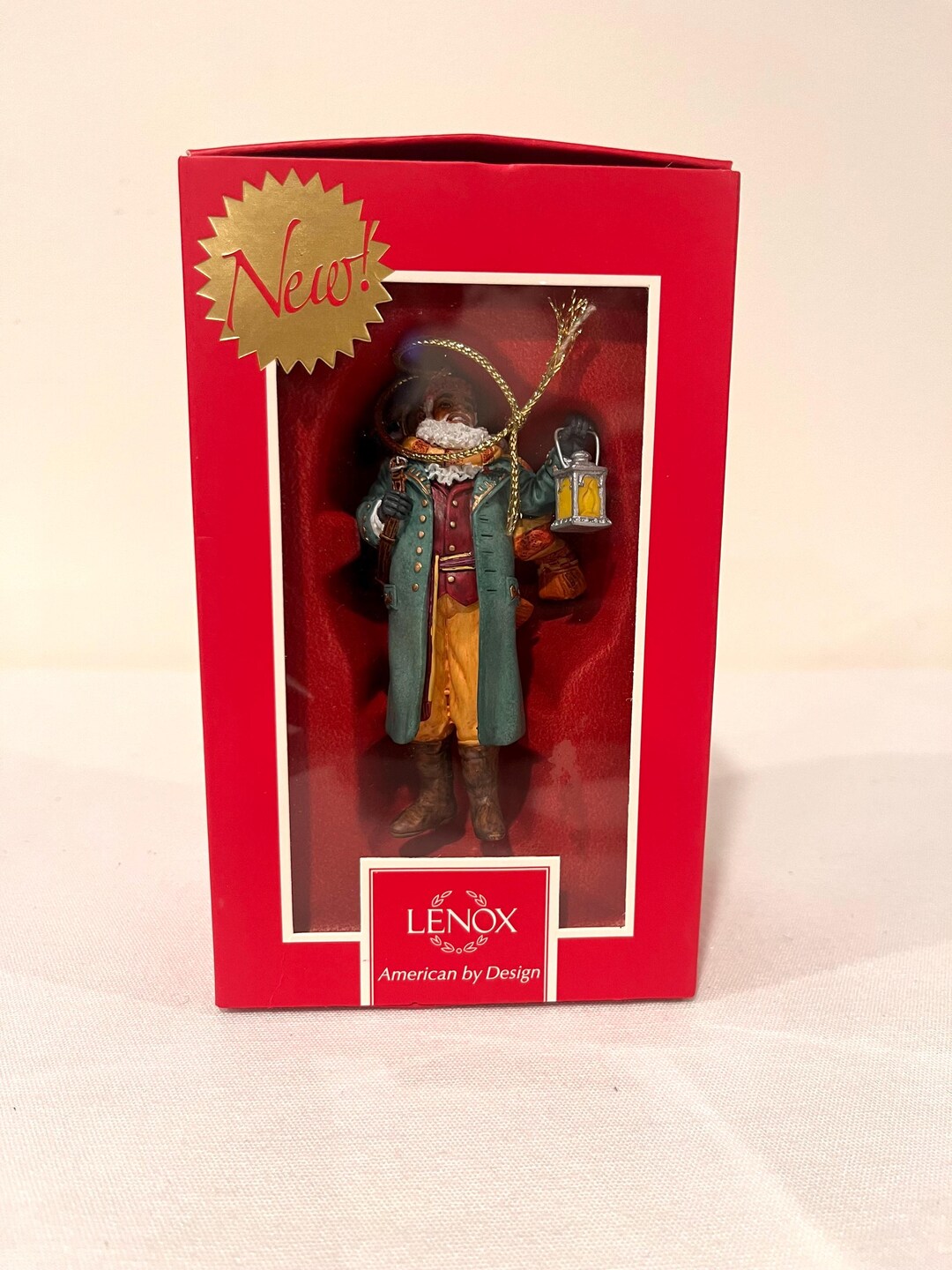 Lenox Thomas Blackshear Ebony Visions the Gift Giver Ornament - New ...
