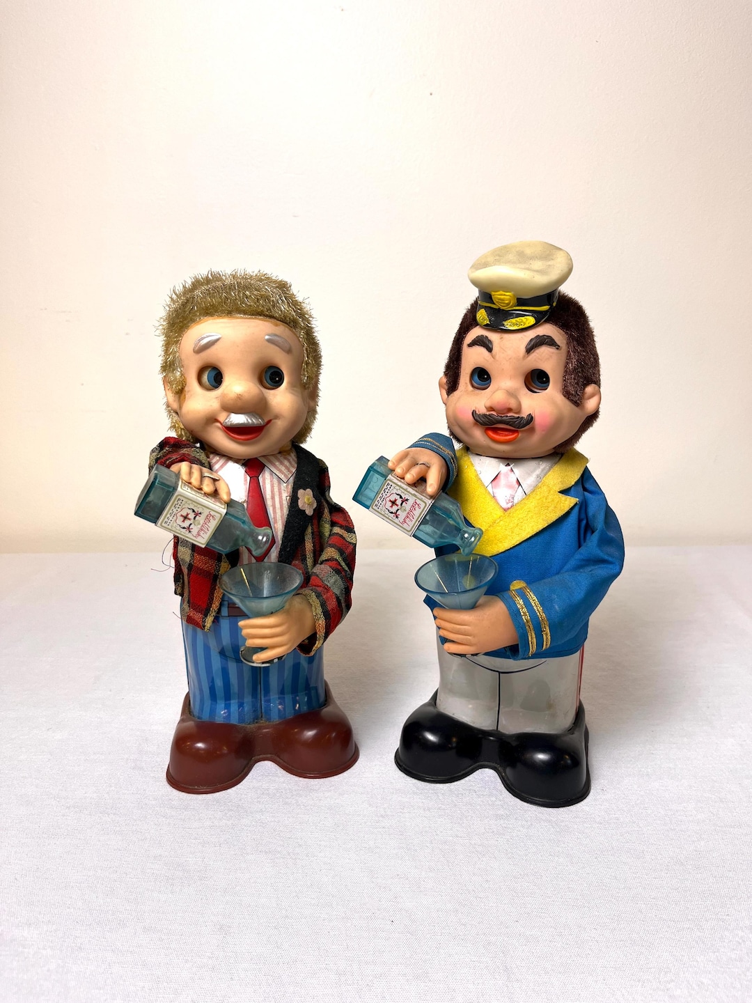 Vintage Yonezawa Captain Blushwell & Blushing Willy – Japan Toy Set - Etsy