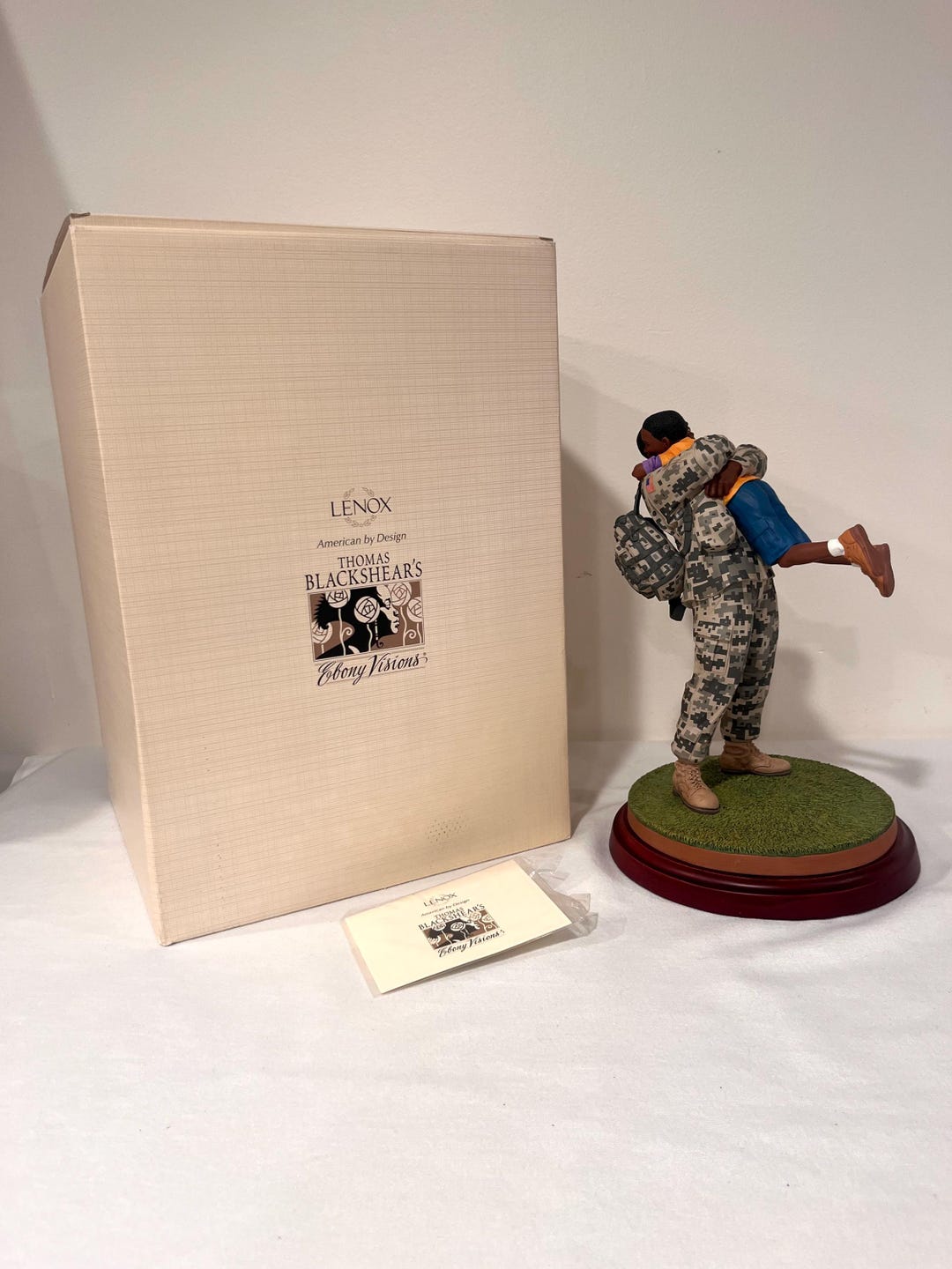 Lenox Thomas Blackshear Ebony Visions First Issue Coming Home on Wood ...