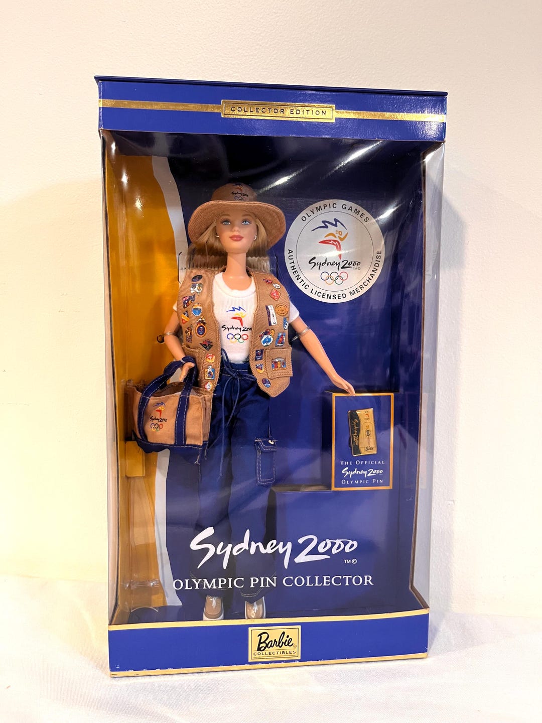 Mattel Sydney 2000 Olympic Pin Collector Barbie - Etsy