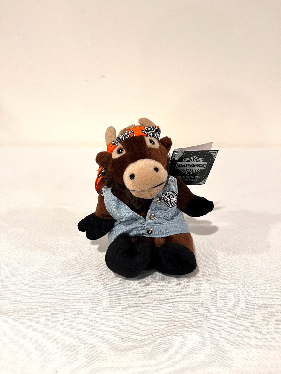 Harley-davidson Torque the Bull Vintage Plush Toy - Rare Collectible - Etsy