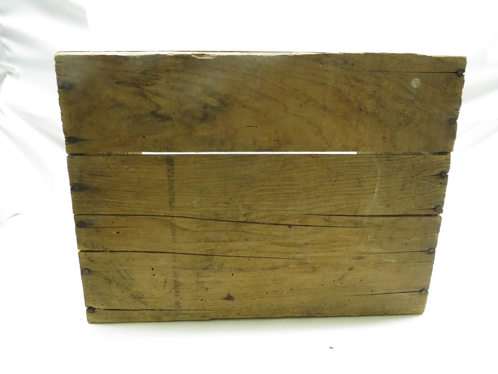 Wood Box Advertising Antique Crate Dated - Etsy