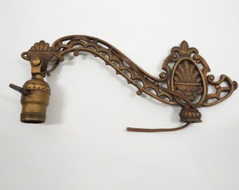 Antique S Shaped Metal Floor Lamp Arm, Salvage Part, Light - Etsy