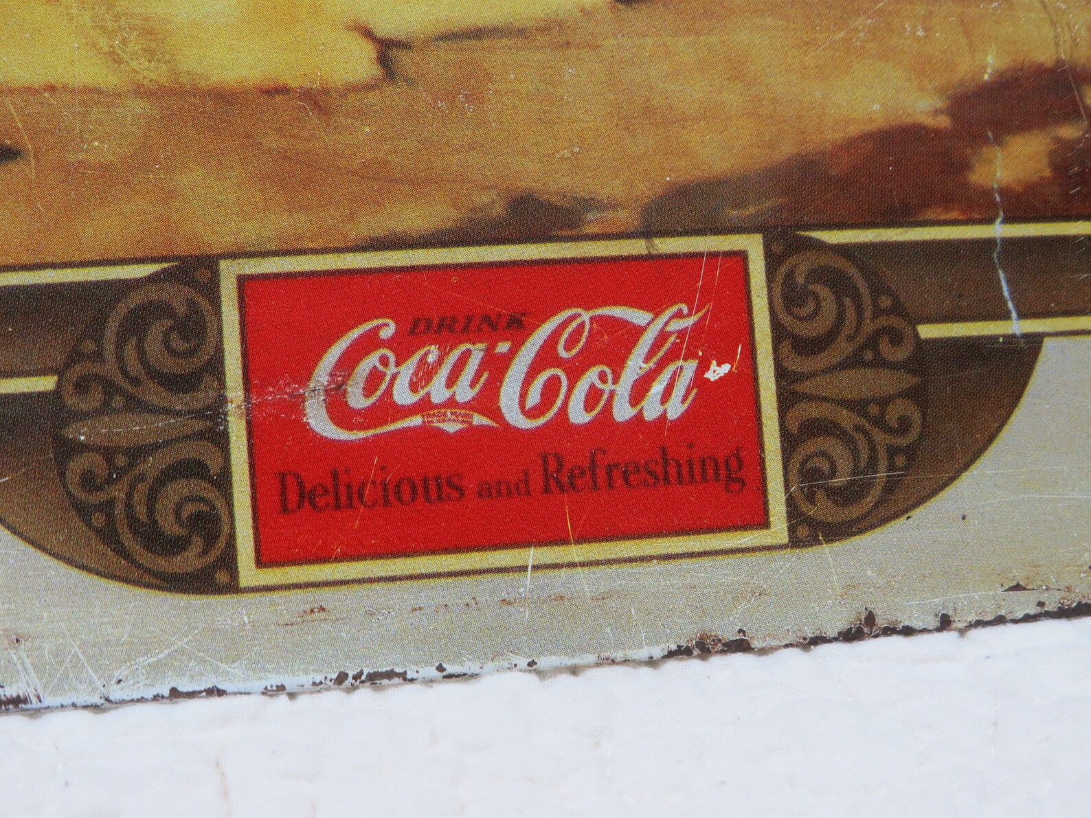 Coca Cola Metal Wall Decor Reproduction Vintage | Etsy