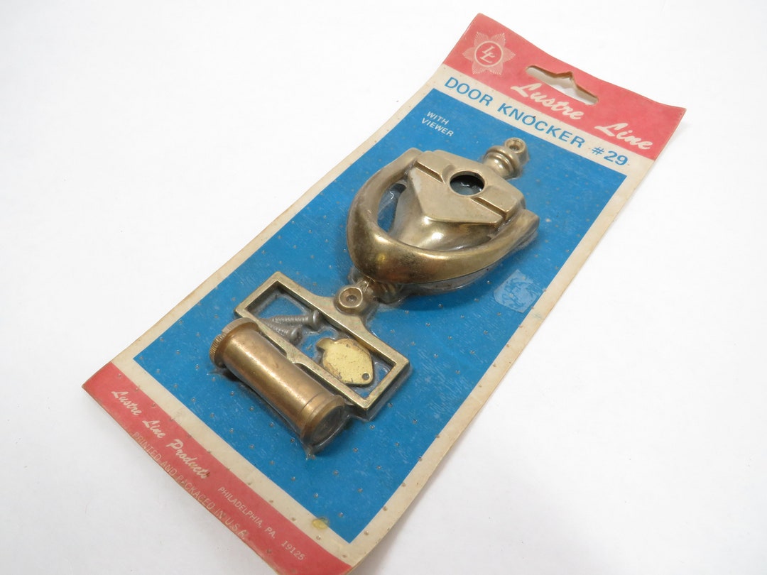 Door Knocker Lustre Line Vintage New Old Stock Mid Century Model #29 - Etsy