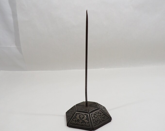 Bill Spike Metal Paper Storage Antique 1873 Collectible - Etsy