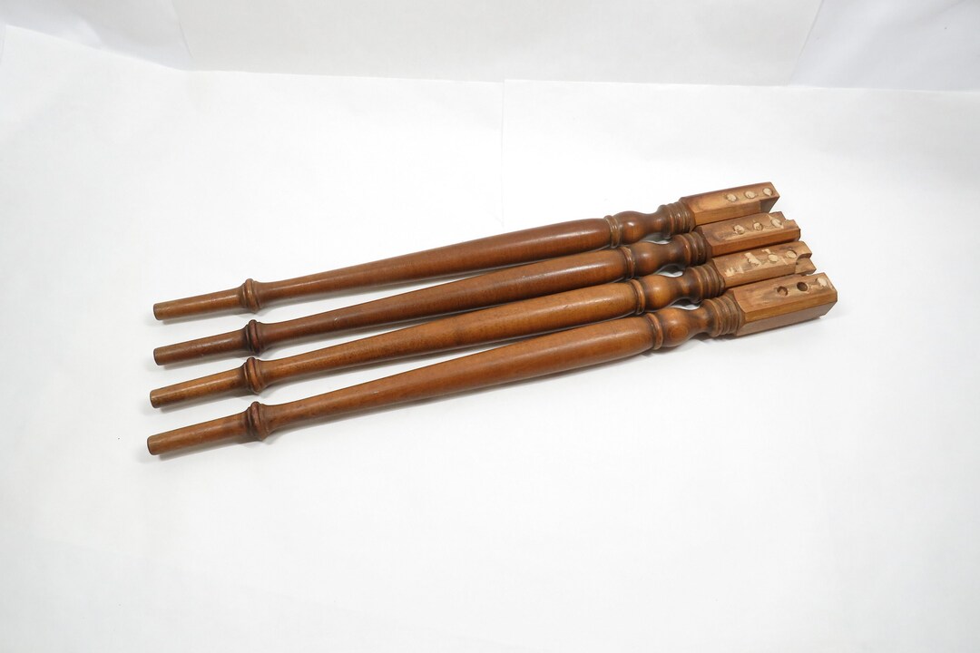 4 Wood Table Legs Vintage Salvage Repair / Recycle / Reuse - Etsy