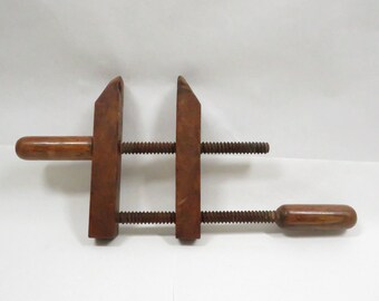 Wood Clamp Hand Tool Vintage - Etsy