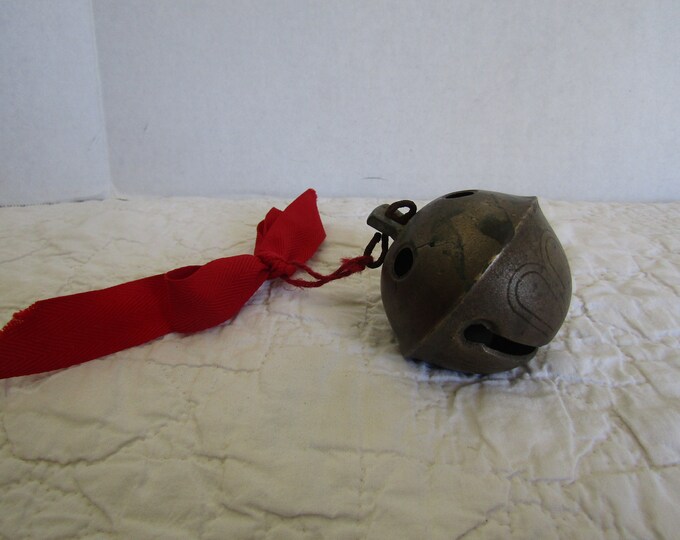 Large Sleigh Bell Antique - Etsy