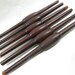 6 Spindles Dowels Shaped Wood Vintage - Etsy