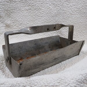 Metal Box Rectangular With Handle Vintage - Etsy