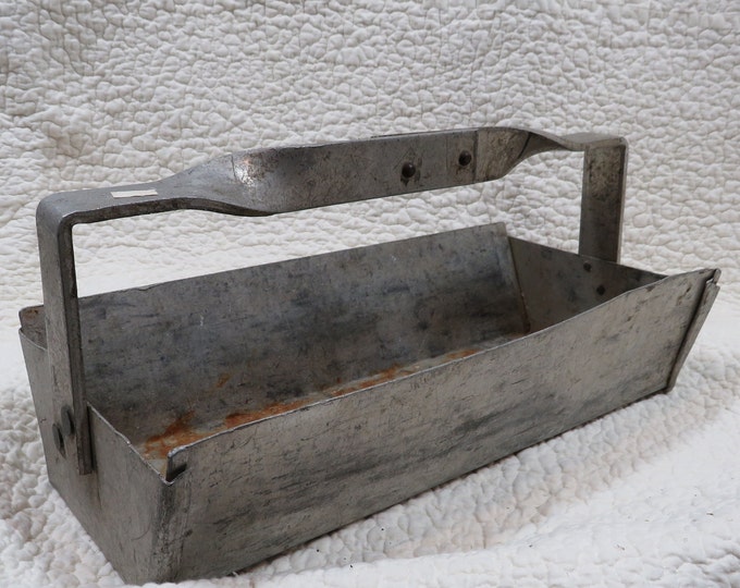 Metal Box Rectangular With Handle Vintage - Etsy