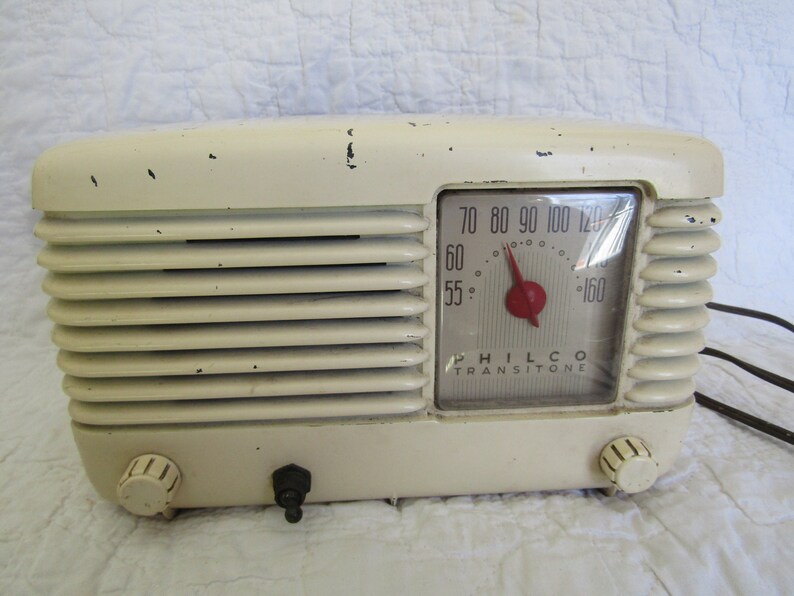 Philco Transitone Tube Radio Non Functioning Vintage | Etsy
