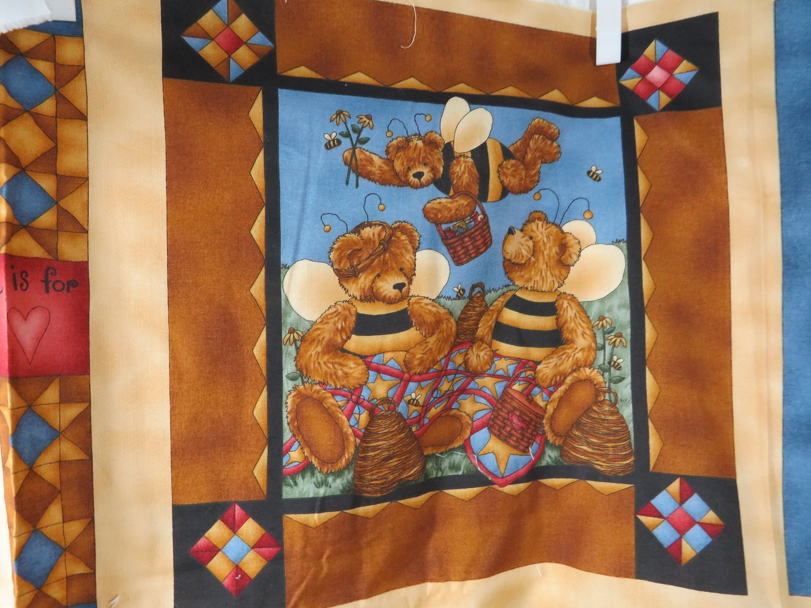 Quilting Bees Sewing Panel Vintage - Etsy