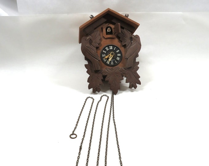 Clock Coo Coo Wood Germany Vintage Non Working - Etsy