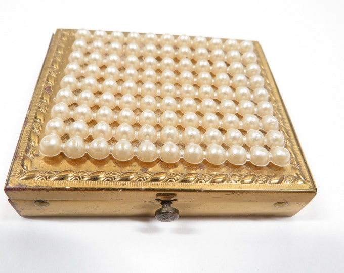 Mirror Compact Powder Vintage Accessory - Etsy