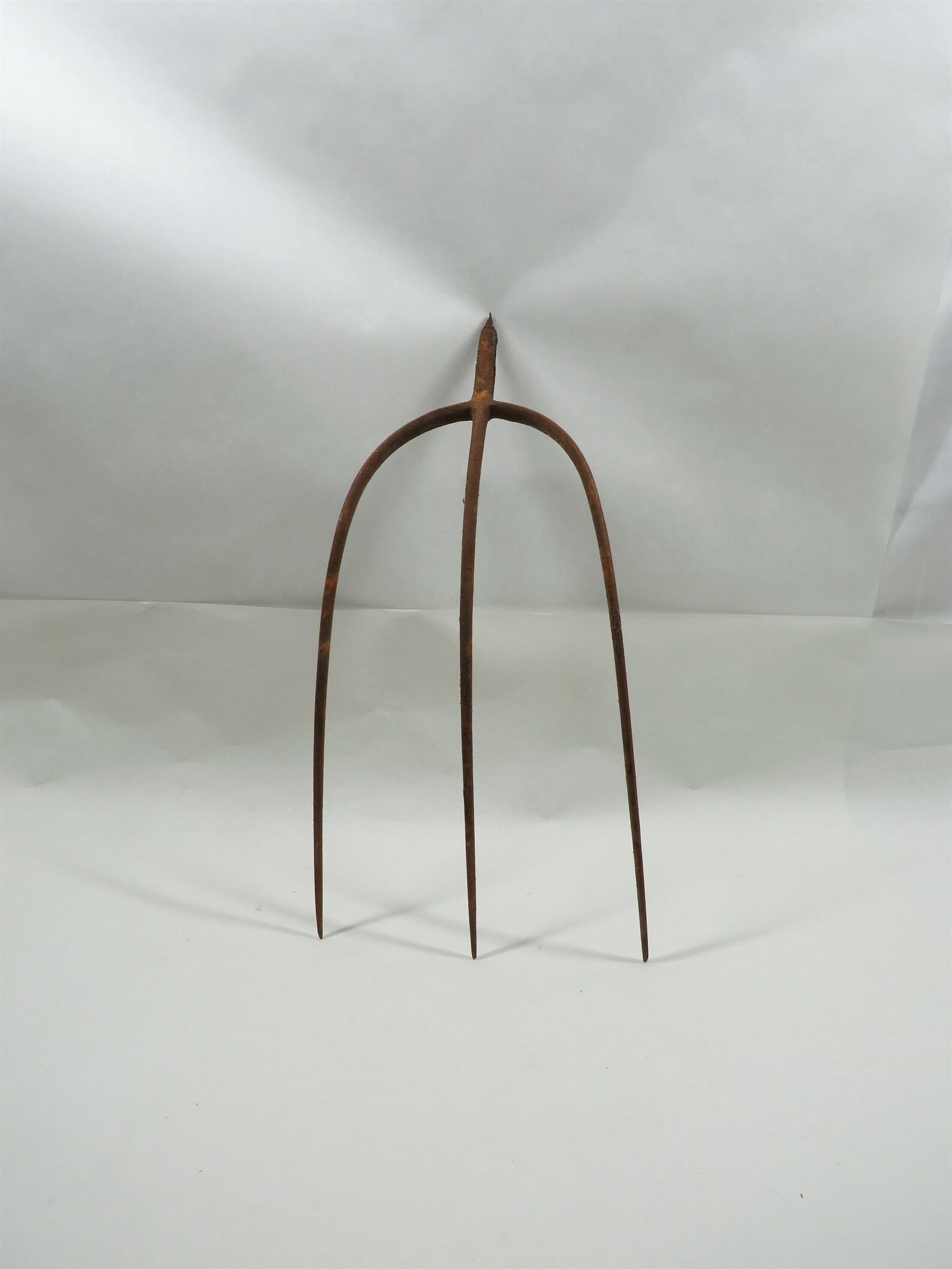 Pitch Fork 3 Tine Rusted Antique - Etsy