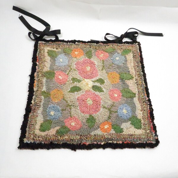 Hooked Chair Pads - Etsy