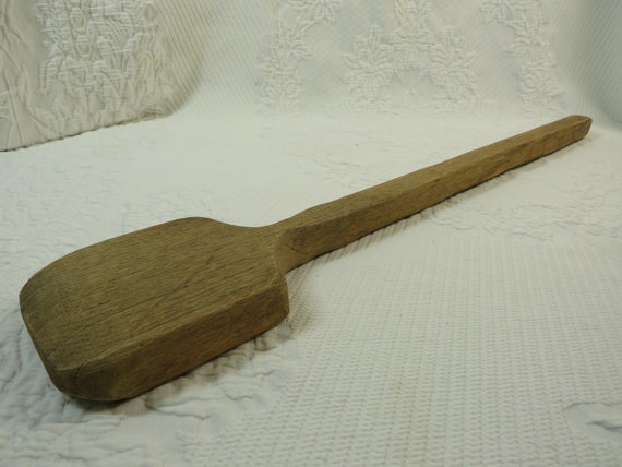 Wood Stir Paddle Long Handle Vintage - Etsy
