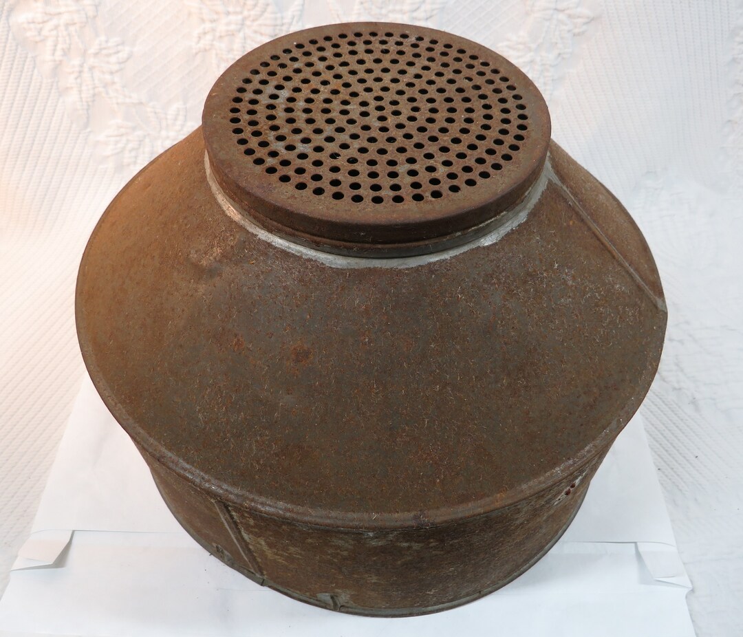 Farm Strainer Metal Vintage Collectible - Etsy