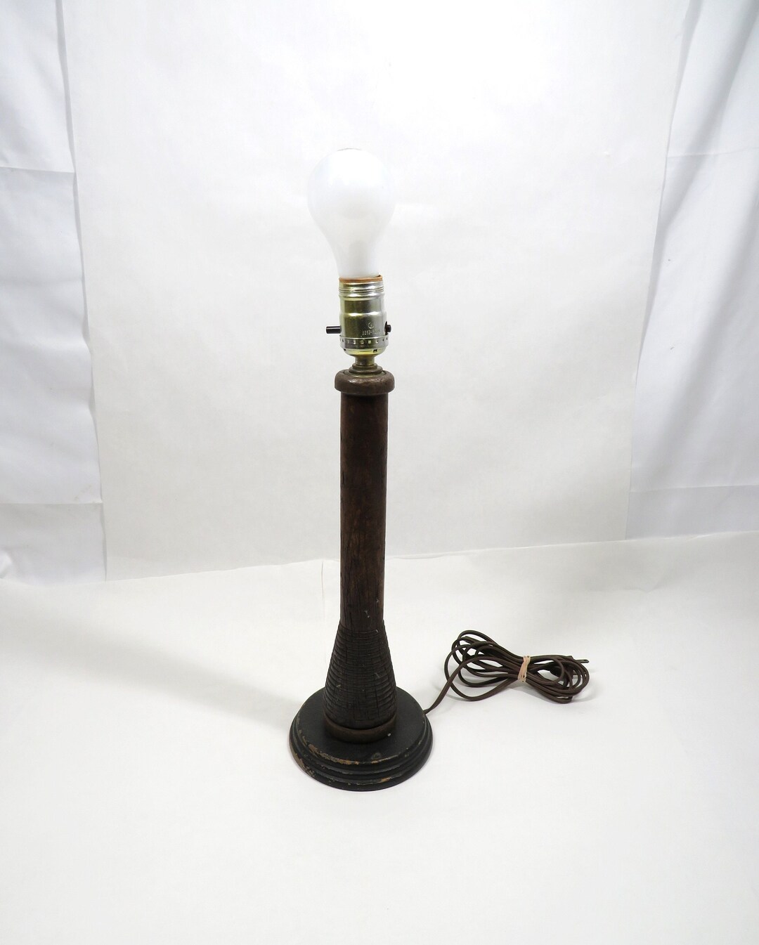 Spool Lamp Vintage Collectible - Etsy