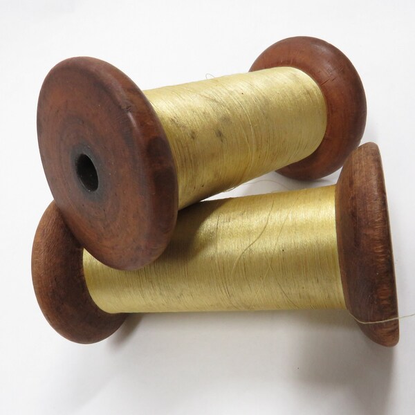 Vintage Wood Spool - Etsy