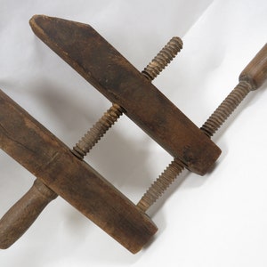 Wood Clamp Hand Tool Vintage - Etsy