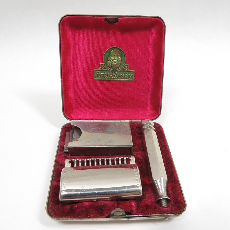 Shaving Set Ever Ready Metal Box Antique - Etsy