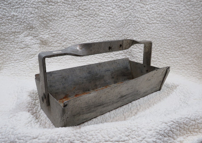 Metal Box Rectangular With Handle Vintage | Etsy