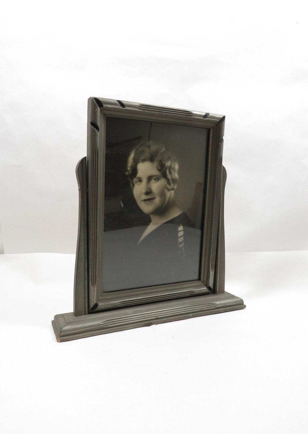 Swivel Frame Art Deco Wood Vintage Collectible - Etsy