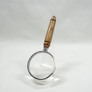 Magnifying Glass Hand Turned Wood Handle - Etsy