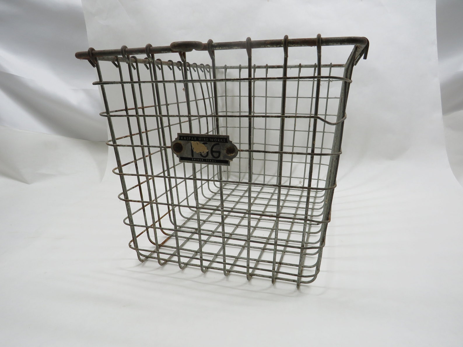 Metal Wire Locker Basket Vintage - Etsy