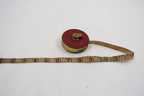 Tape Measure Metal Cloth Tape Patent Date Antique - Etsy