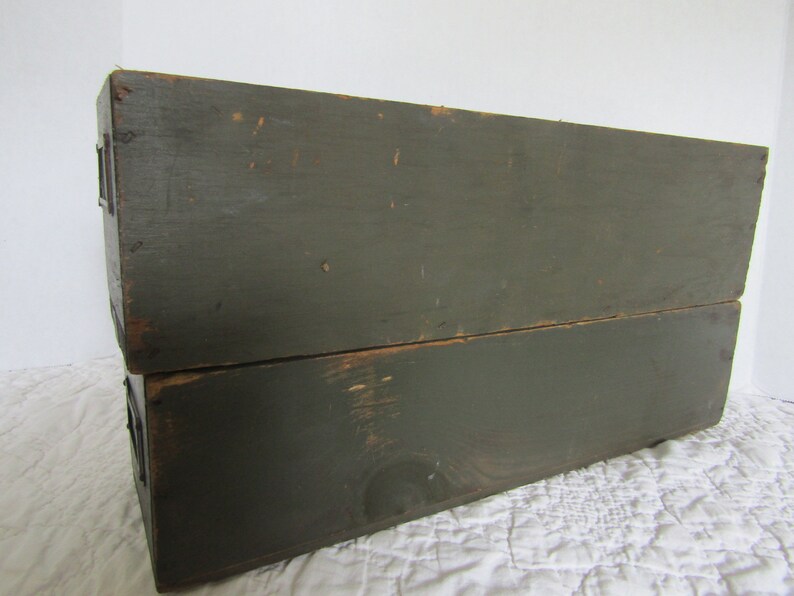2 Wood Drawers Decorative Vintage Items - Etsy