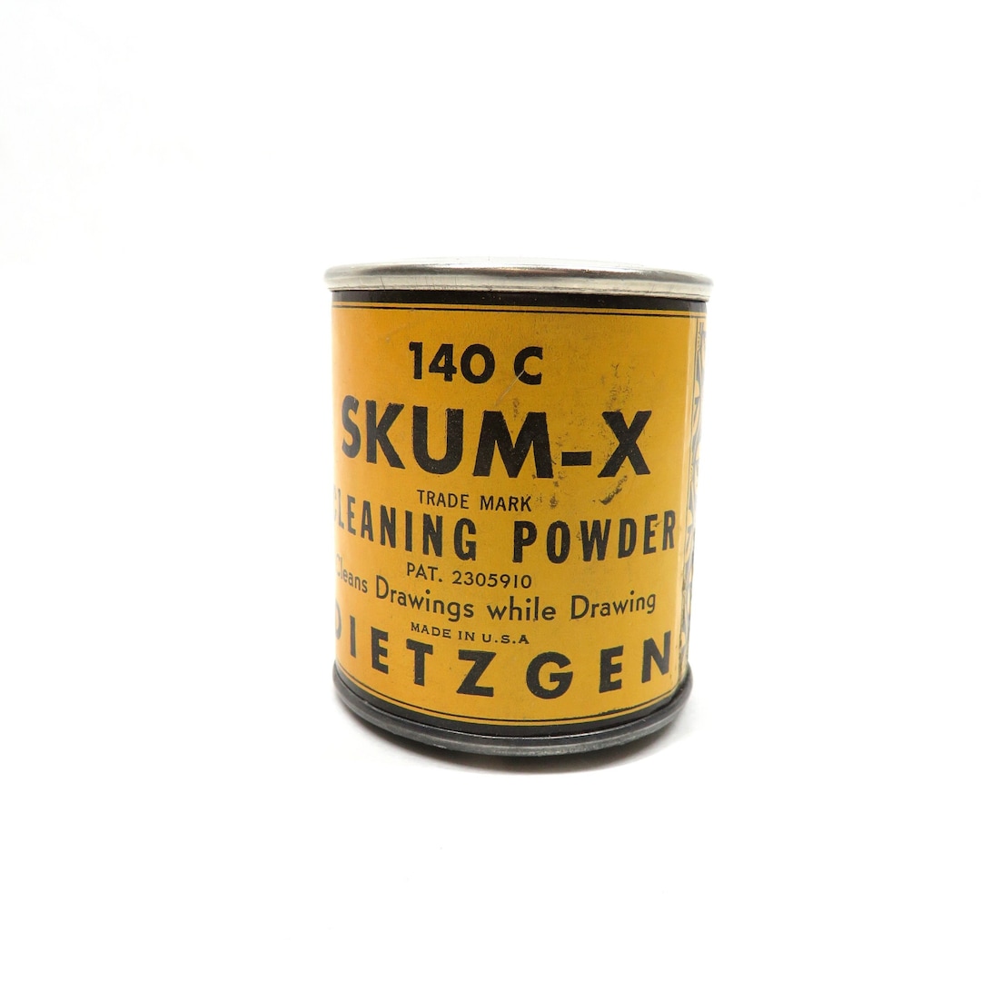 Drawing Cleaning Powder Dietzgen Skum X 140 C Vintage Mid Century ...